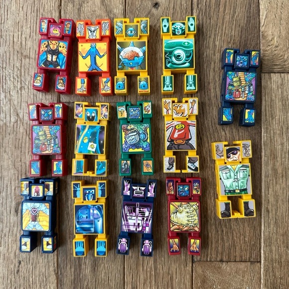 Hasbro | Toys | Hasbro Nak Nak Vintage Battle Block Action Figures Set ...